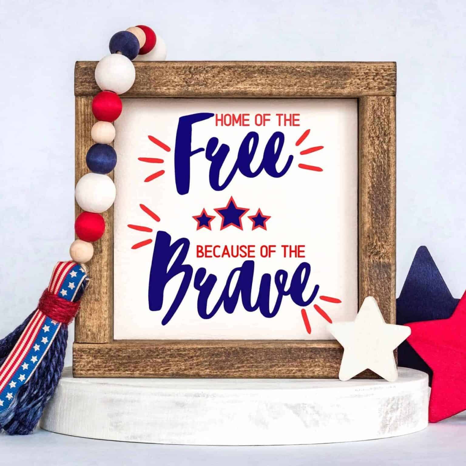 Easy Memorial Day Decor - The Bearded Housewife