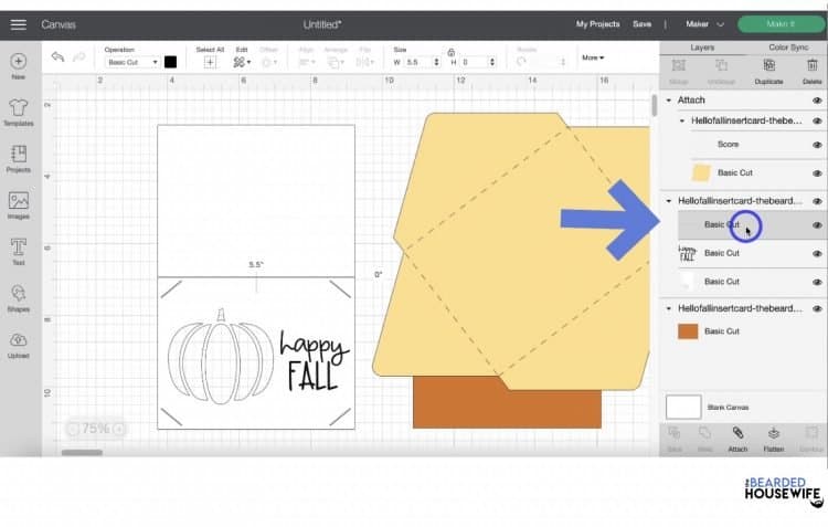 Easy Fall Insert Cards - The Bearded Housewife