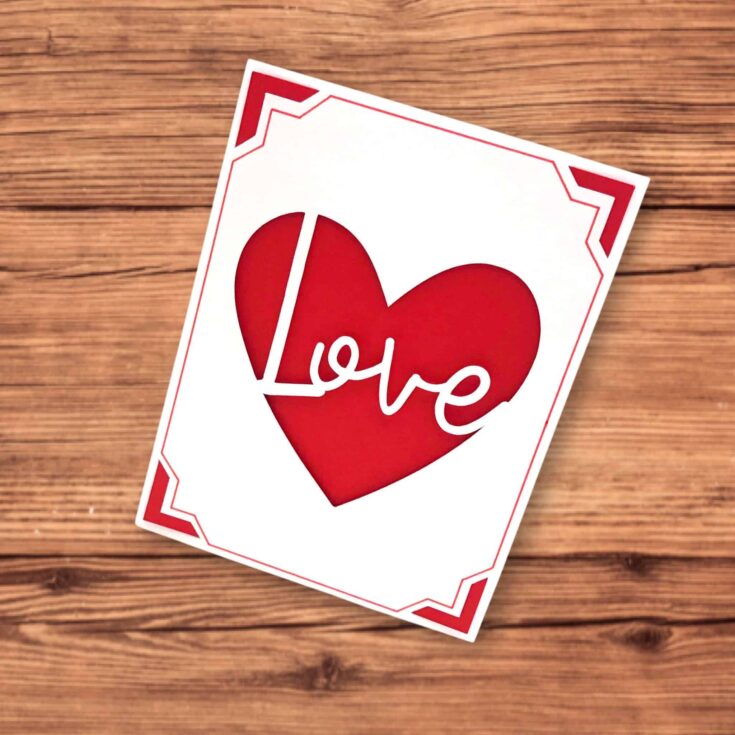 How to Make Sweet Love Insert Cards - The Bearded Housewife