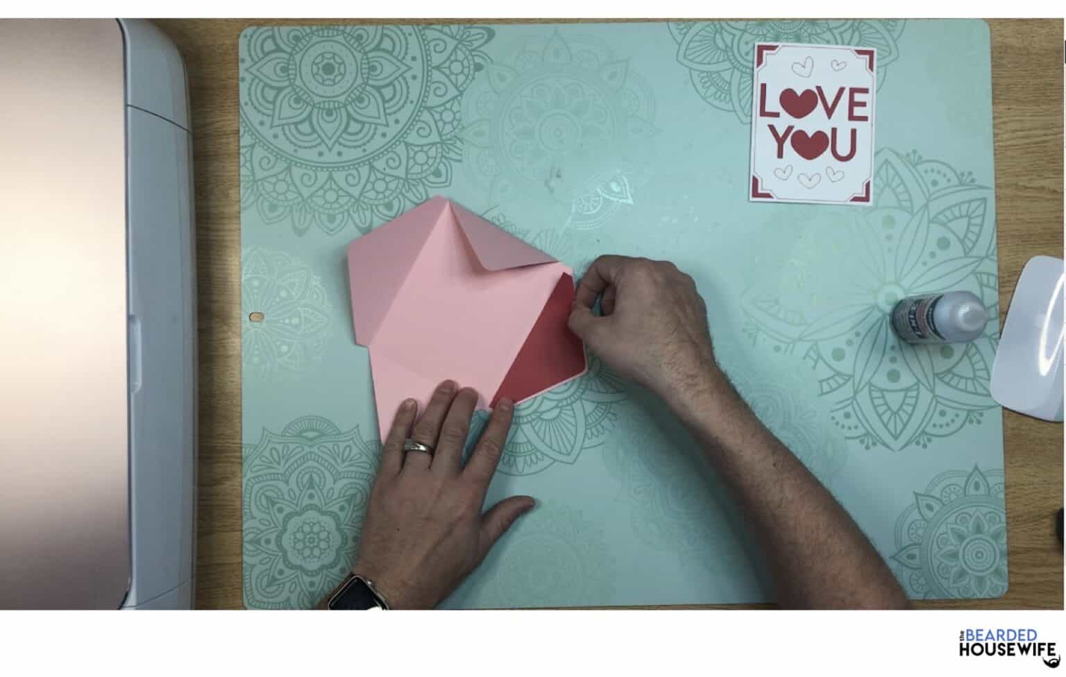 How to Make Love You Insert Cards - The Bearded Housewife