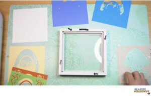 How to Make Cute Easter Basket Shadow Boxes - The Bearded Housewife