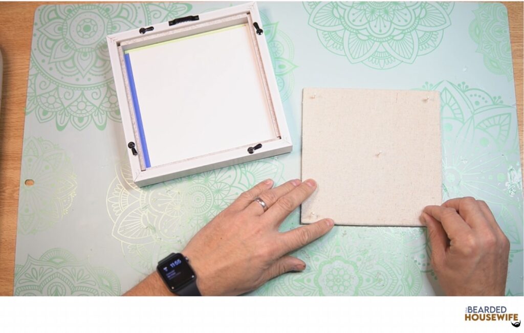 How to Make Pretty Layered Bunny Shadow Boxes - The Bearded Housewife